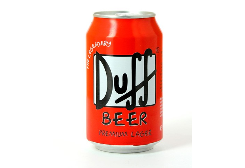 Bière Duff Beer en canette 33 cl - Bière d'Homer - duff can, duff beer