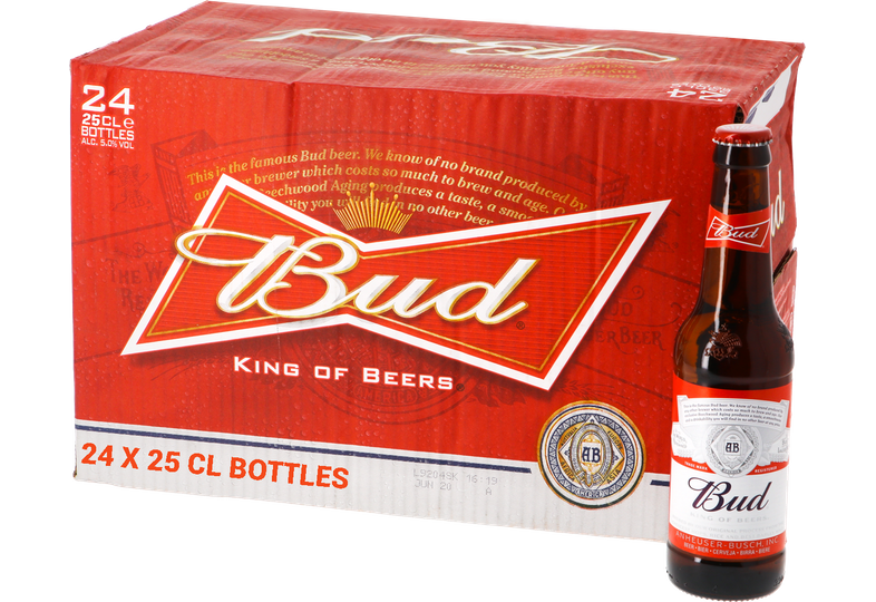 Big Pack Bud 25cl - 24 beers-Compra la mejor cerveza artesanal online ...