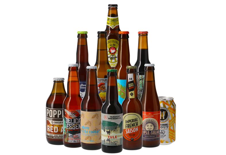 Assortiment 12 bières exclusives-Compra la mejor cerveza artesanal ...