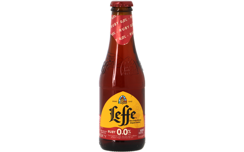 Leffe Ruby 0,0 - 25cl-Compra la mejor cerveza artesanal online | HOPT