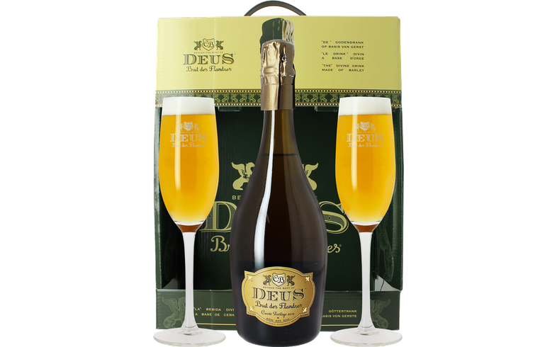 Coffret Deus - 1 bière et 2 verres-Compra la mejor cerveza artesanal ...