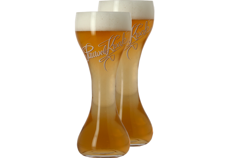 2 bicchieri Kwak 20cl a fondo piatto - HOPT