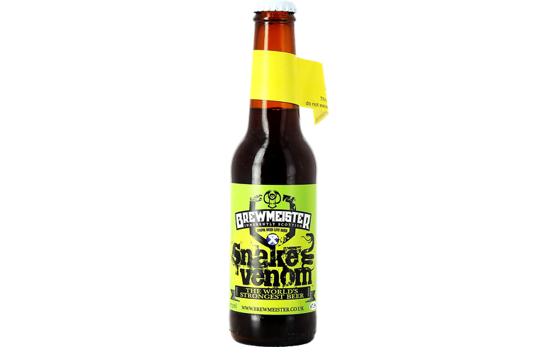 Brewmeister Snake Venom: strongest beer in the world