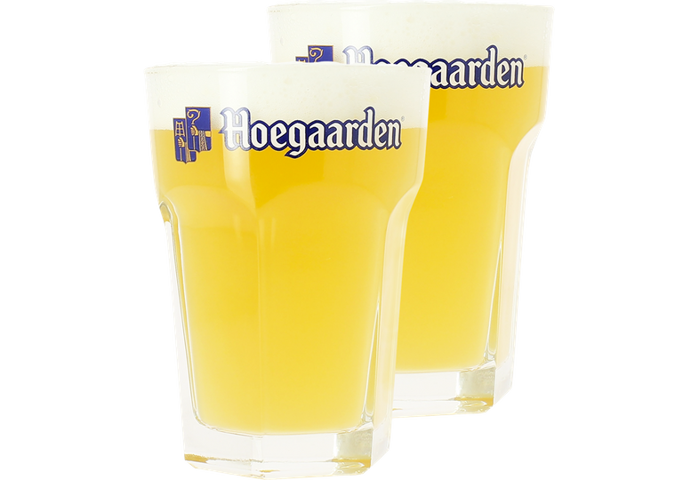 Taste your Hoegaarden beer in its associated 33cl glass
